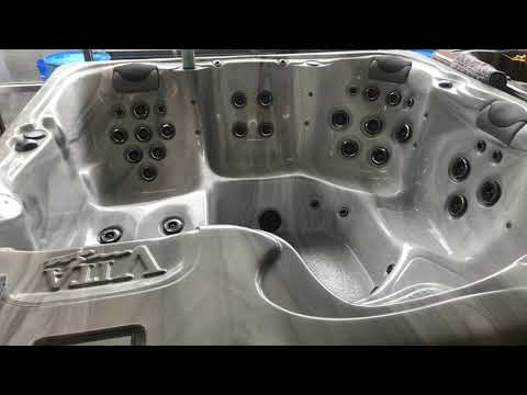 Agean Hot Tubs Vita Envie 92” x 92” 2-6HP motors Steel frame, Abs Pan, LED Lights 513-874-3331