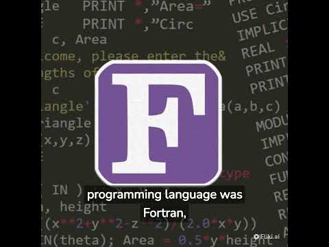 programming facts | fortran