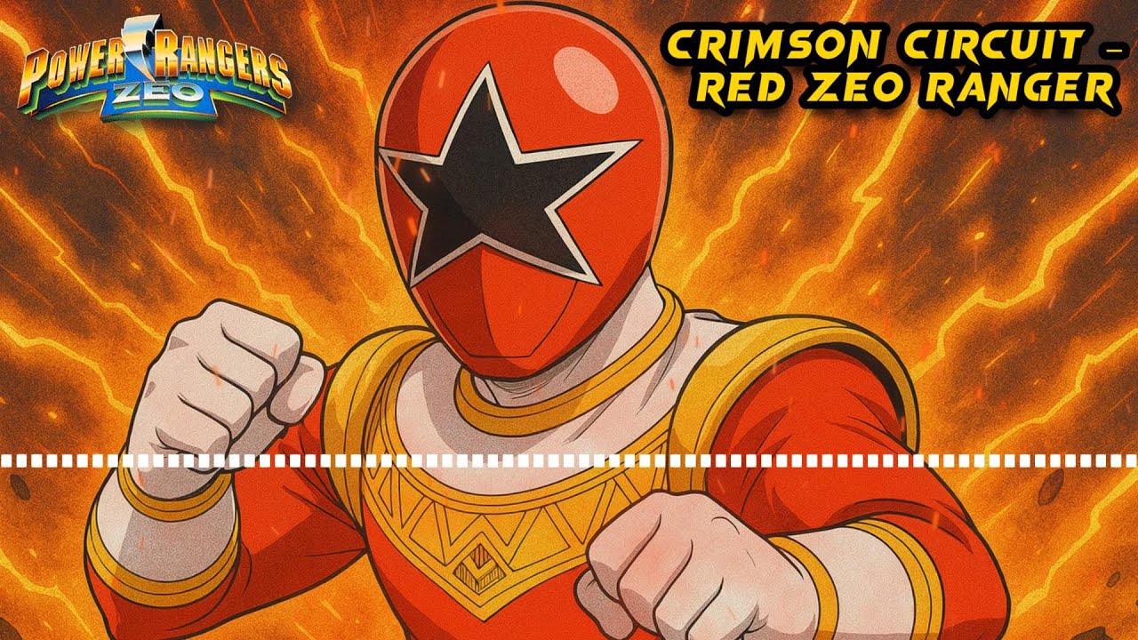 Crimson Circuit – Red Zeo Ranger V ⚡ Electro-Metal Synthwave Tribute