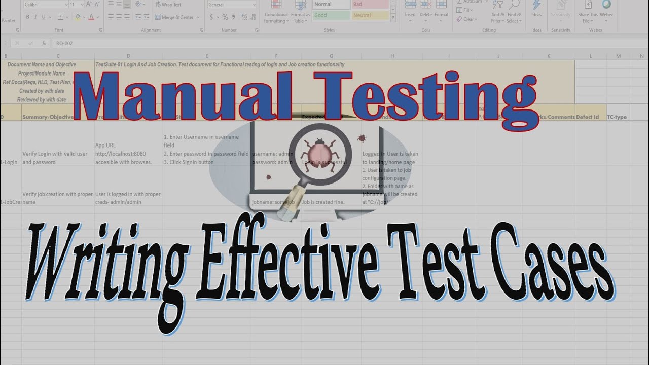 Manual Testing: How to Write Effective Test Cases | QA Testing Tutorial