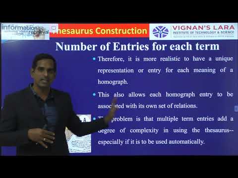 Features of Thesauri 2 6-3