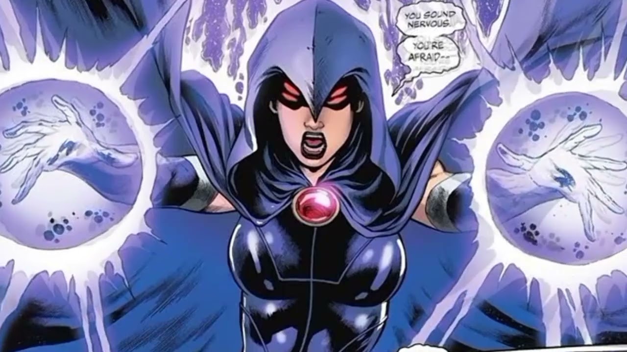 Raven DC comics scene pack 