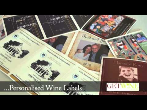 Getwine - Personalised labels