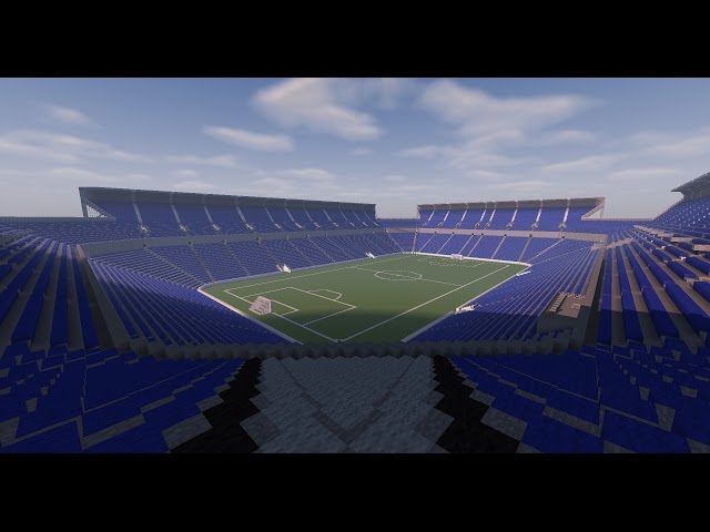 Tart Field Minecraft Soccer Stadium Minecraft Map