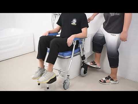 Bathroom Safety Equipment Portable Toilet 3 in 1 Bedside Commode Folding Commode Chair Buy 3 In 1