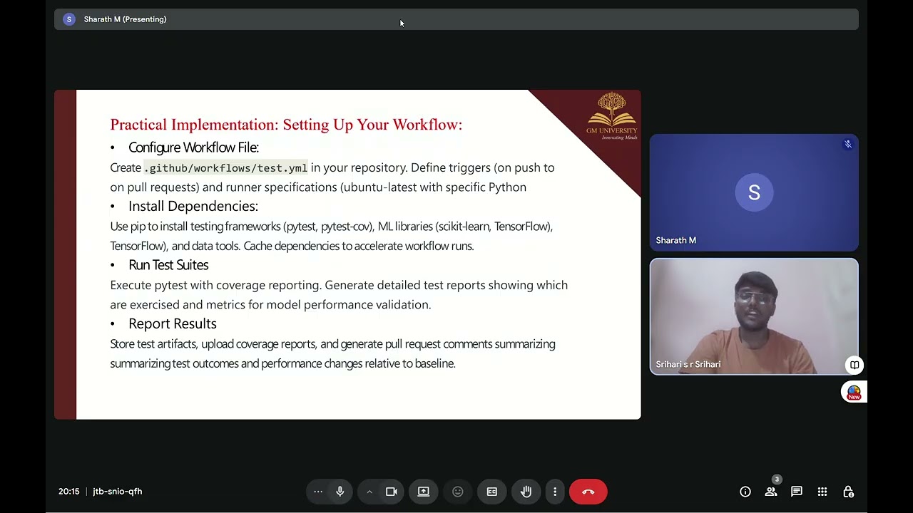 Software Engineering  Assignment 01 : Implement Automation in Testing AI Models Using GitHub Actions