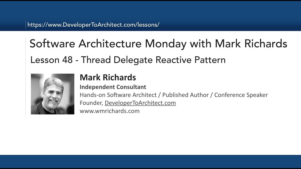 Lesson 48 - Thread Delegate Pattern
