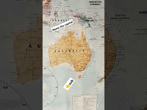 name the capital of Australia