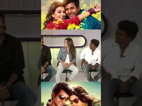 Hansika Maathiri sirichi Sivakarthikeyan Na 😂😝🤩❤️ #sivakarthikeyan #youtube #shorts #subscribe #like