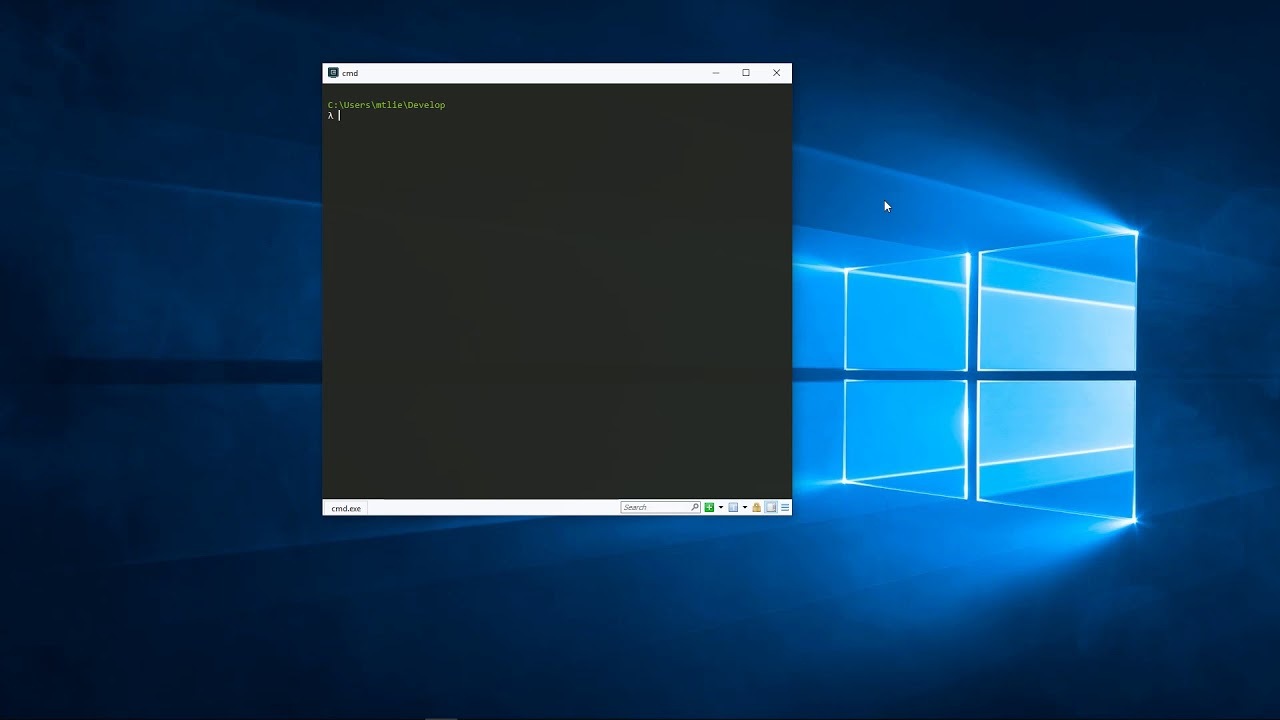 Configure VS Code to use Cmder