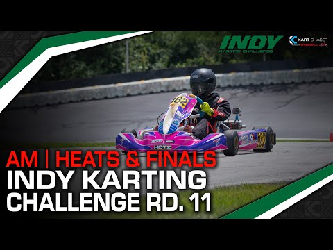 2024 Indy Karting Challenge Rd. 11 | HEATS & FINALS AM GROUPS | Whiteland, iN