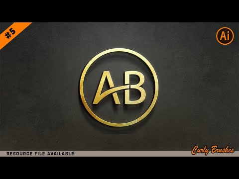 #5 | Creating Stunning AB Logo Designs with Illustrator | Graphic Design Tutorial | Logo Design