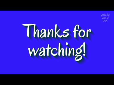How to say "praetorian"! (High Quality Voices)