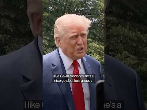 Trump Says He'd Arrest Newsom Over LA Protests