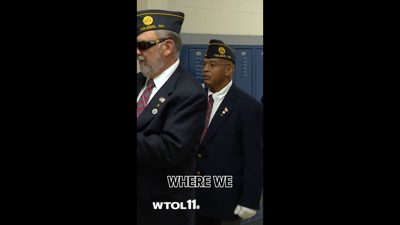 Veterans Day celebrated at Bowsher High School; alumni placed on Wall of Honor