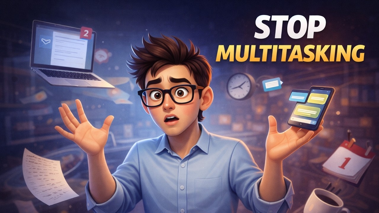Why Multitasking Is Slowing You Down