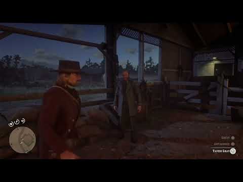 Arthur Can Actually Greet Or Antagonize Mr. Gray Himself Before Stealing Braithwaite Horses - RDR 2