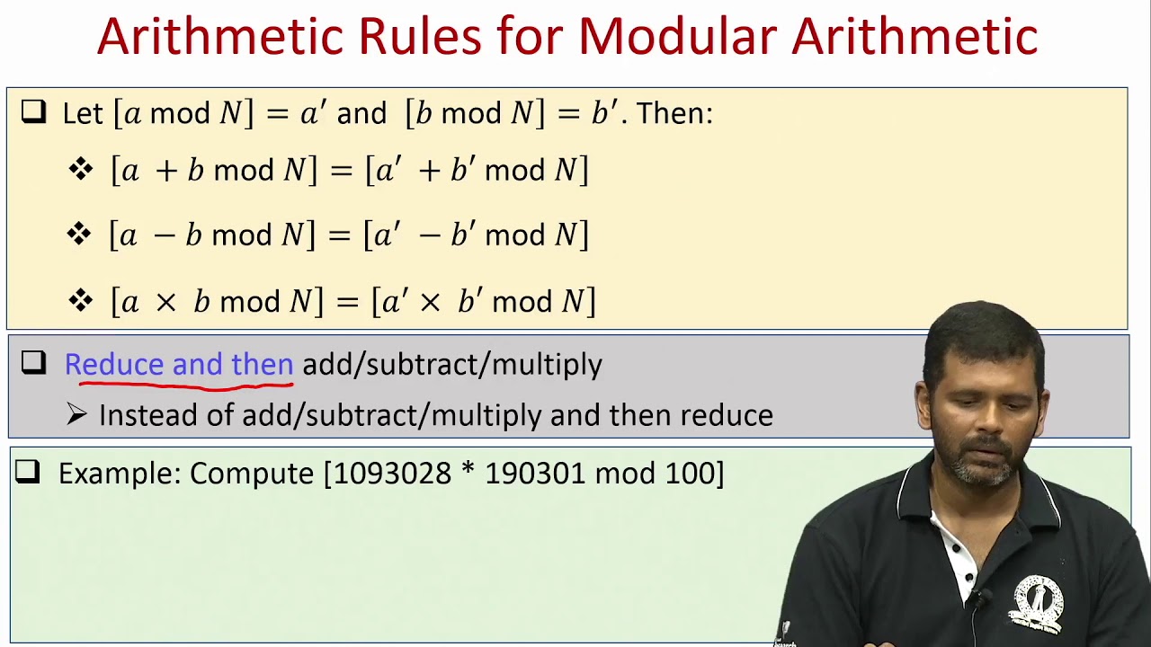 lec55 Modular Arithmetic