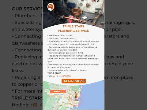 Triple Stars - Plumbing Service (Produced by Tang Media)