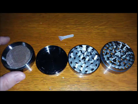 Golden Bell 4 Piece 2' Spice Herb Grinder, A simple looking herb grinder that is affordably priced