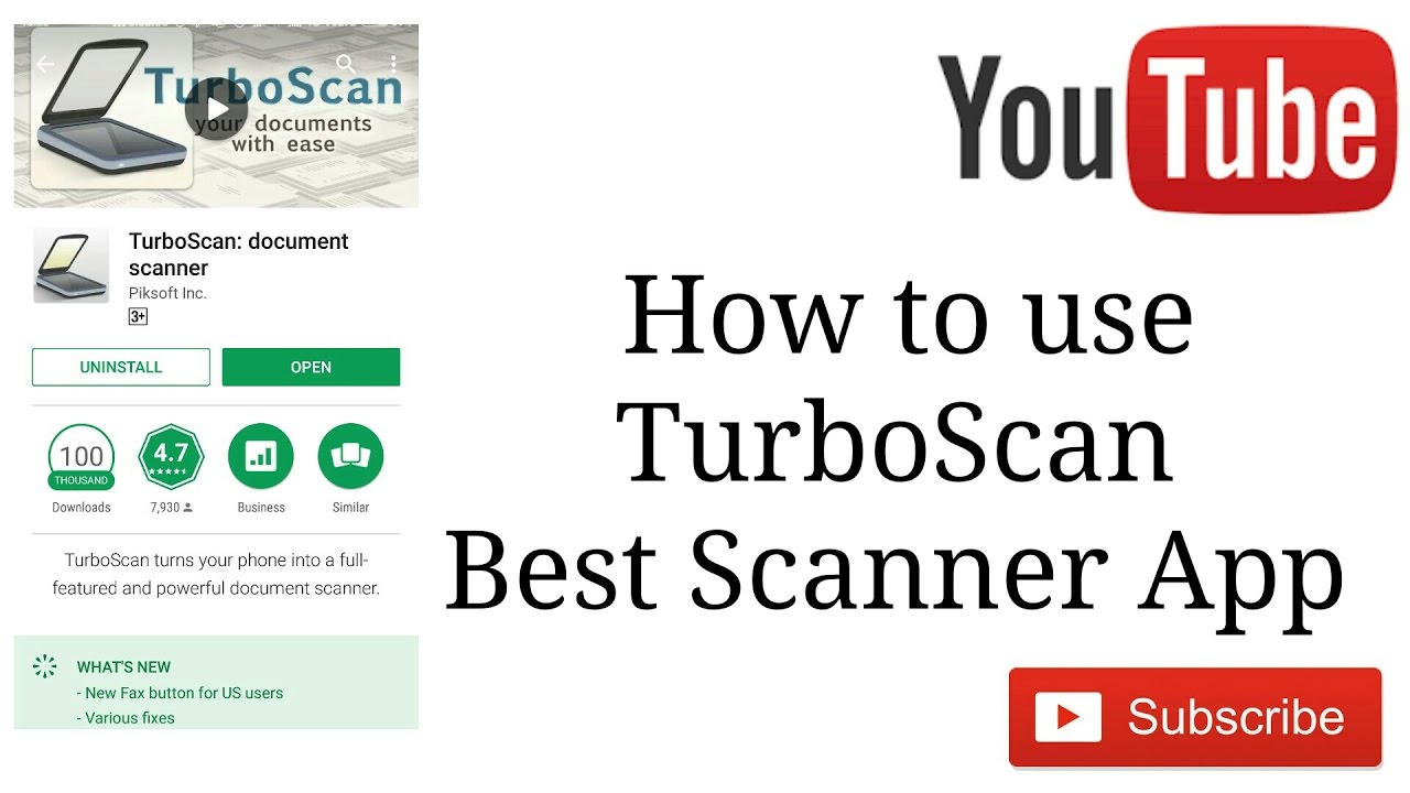 TurboScan | Best Scanner App for Android & ios