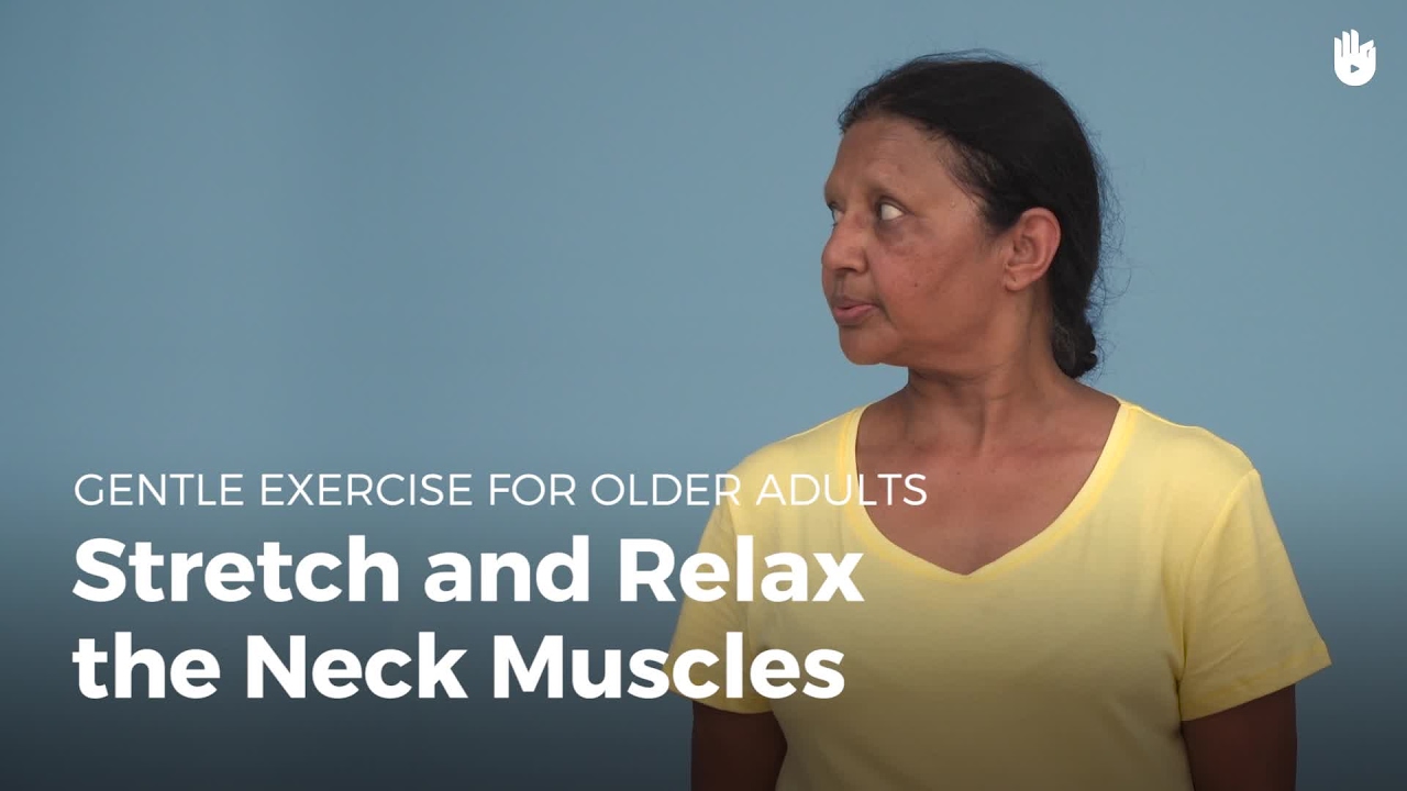 Neck Stretches - Gentle Exercise for Older Adults | Sikana