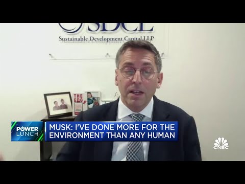 Sustainable Development Capital CEO on Musk's environmental claims, clean energy and Biden
