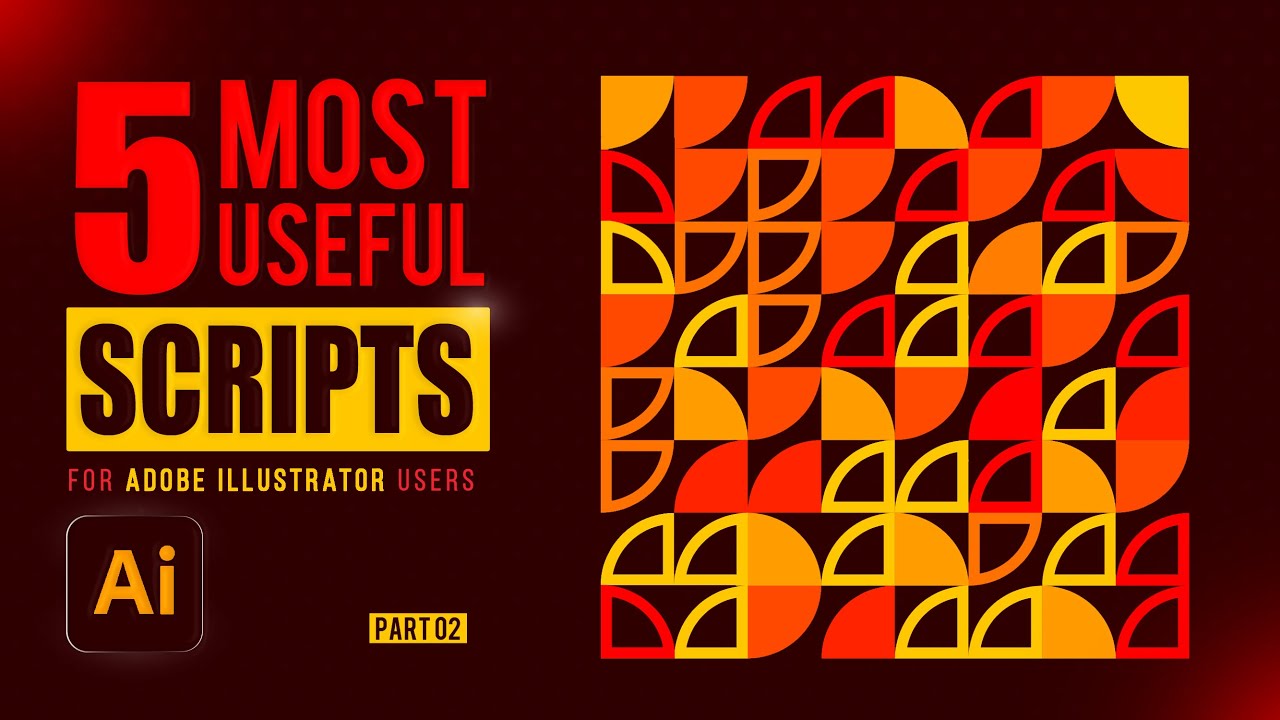 5 Most Useful Scripts for Illustrator Users! | Free Scripts | Illustrator scripts Part 02