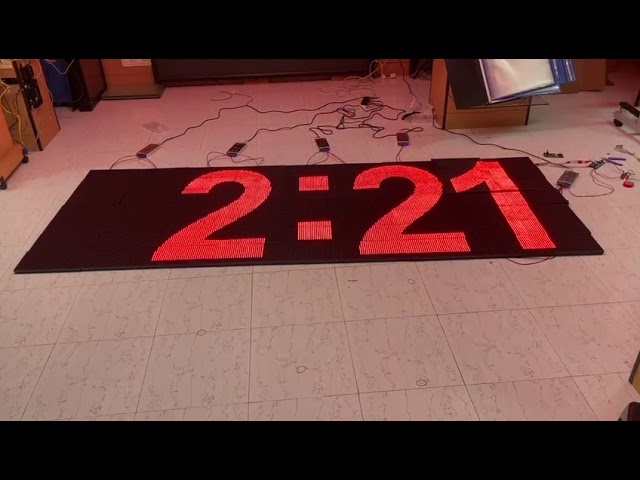 LED Counter Display Boards - Two Channel Count up and Down timer ...