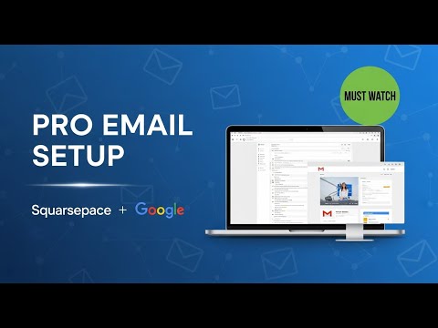 How to Set up Professional Email with Squarespace and Google Workspace (Full 2025 Guide)