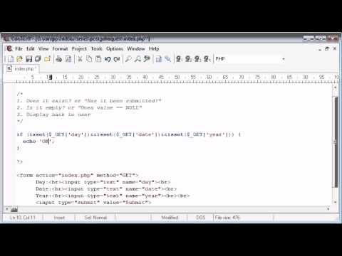Learn Beginner PHP Tutorial 69 Working with GET Variables - Mind Luster