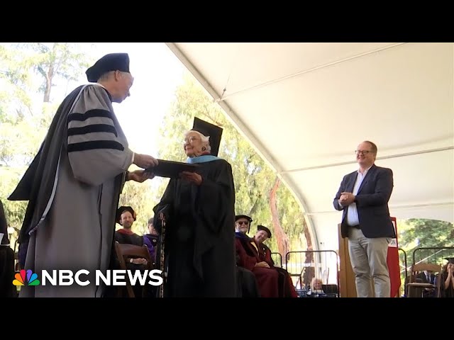 Nunca es tarde: mujer se gradúa de Stanford a los 105 años | Me lo dijo ...