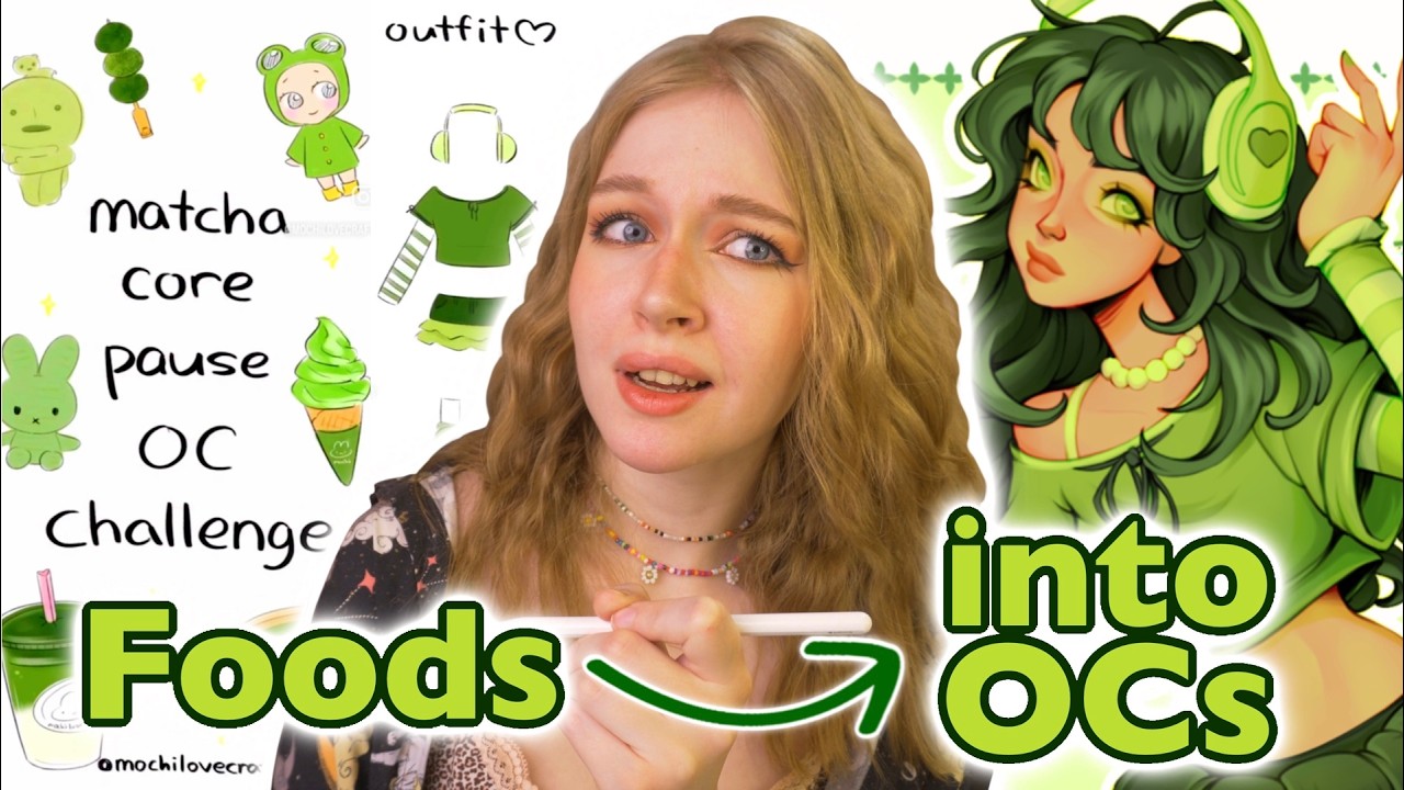 PAUSE OC Challenge: FOOD Theme Edition🍓🍡