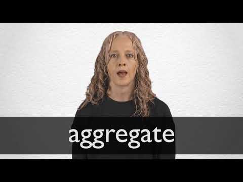 French Translation of “AGGREGATE” | Collins English-French Dictionary