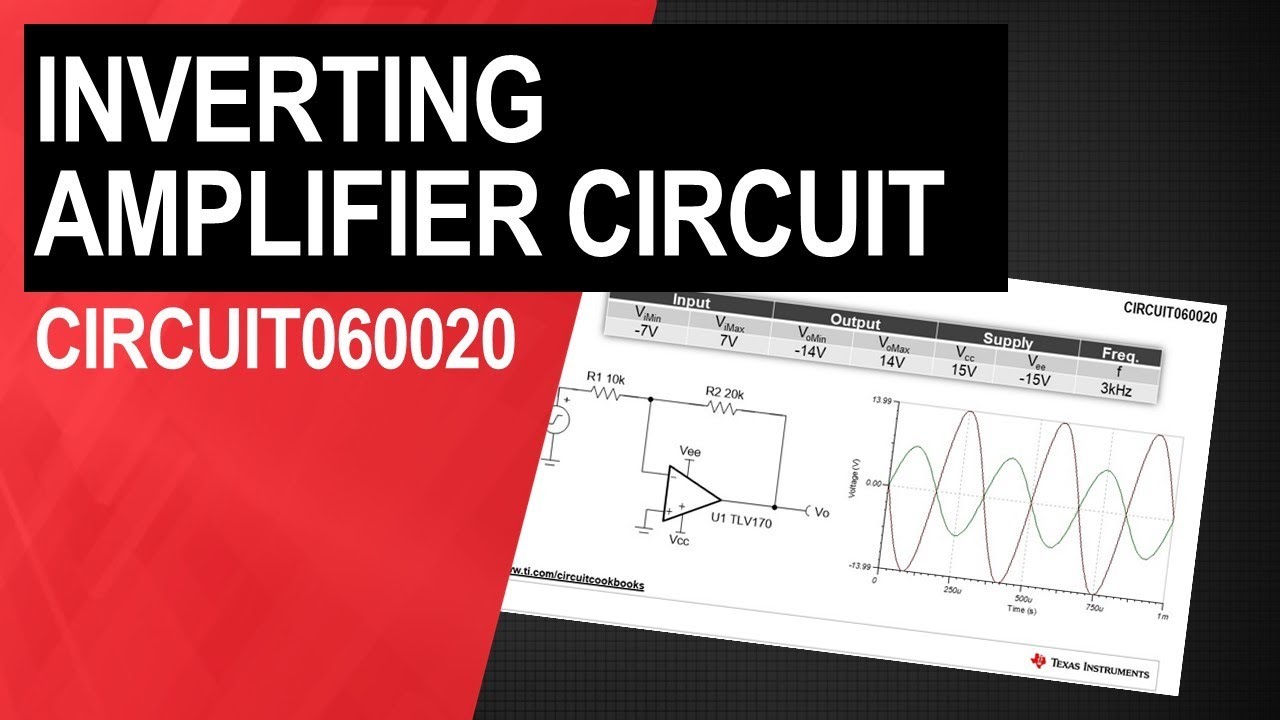 Inverting amplifier circuit