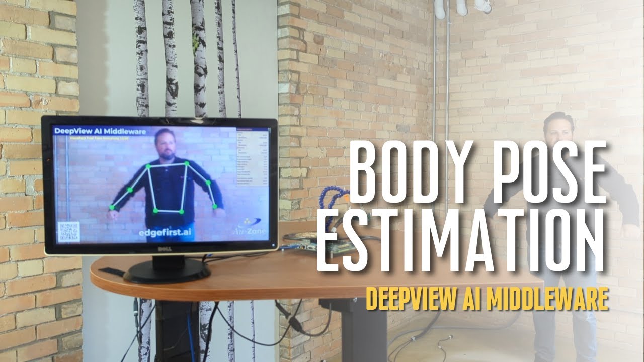 Body Pose Estimation Demo Application - DeepView AI Middleware