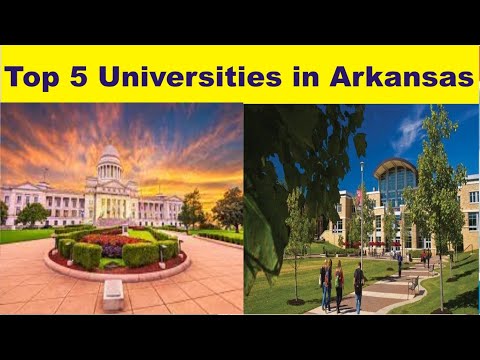 Top 5 Universities in Arkansas