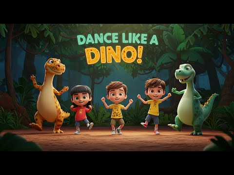 Dance Like a Dino! ๐ฆ | Fun Dinosaur Dance Song for Kids | Mr Music Time