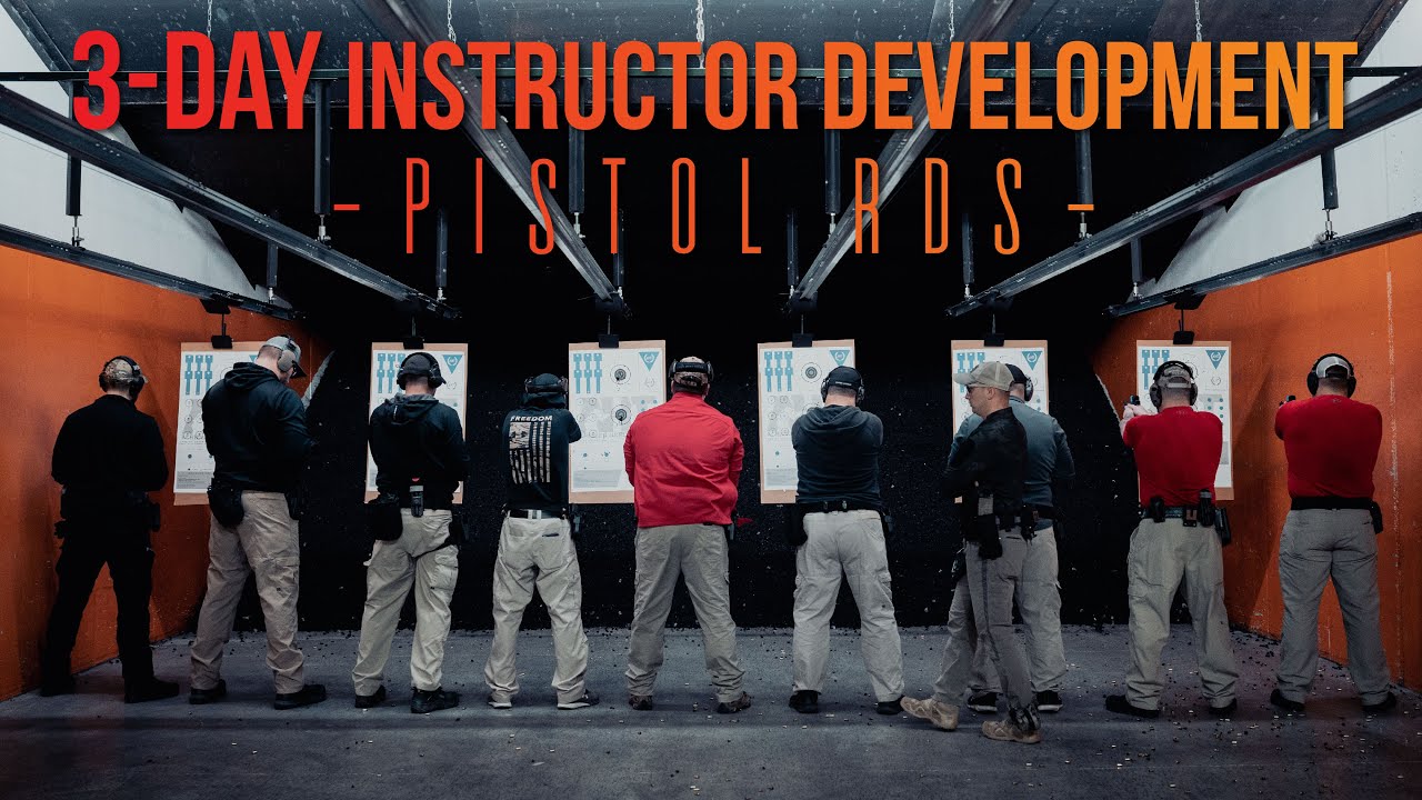3 DAY INSTRUCTOR DEVELOPMENT PROGRAM