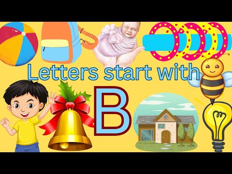 Learn Words Starting with B- Tiny Stories-learning ABC