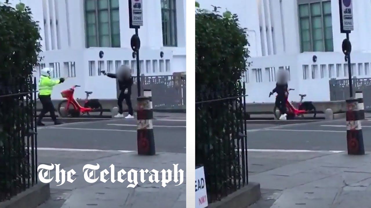 Watch Man Arrested After Pointing ‘replica Gun At Police In Camden