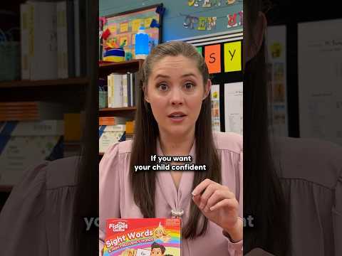 Teacher tip! Start with Sight Words over Summer Break! โ๏ธ #summerreading #summerlearning #teachertip