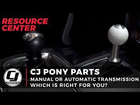 2018 Mustang: Auto VS Manual Transmission