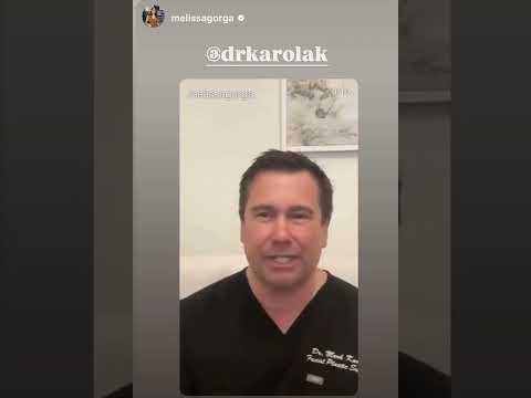 Melissa Gorga and Dr Karolak talking Plastic Surgery