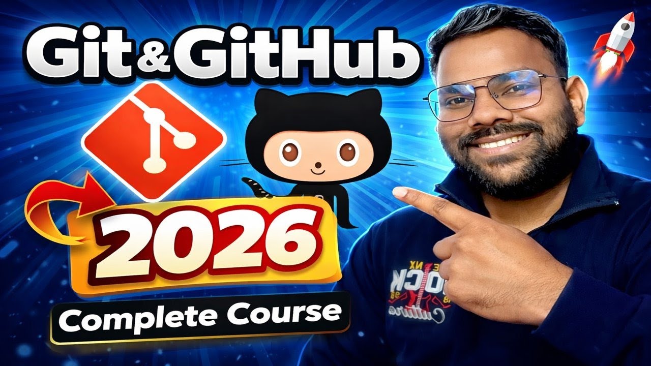 Git & GitHub Full Course 2026 | Complete Beginner to Advanced Tutorial in Hindi | part 1