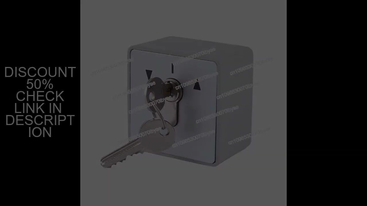 Exquisite Workmanship Door Operator Key Switch 16018-3A for Roller Shutter