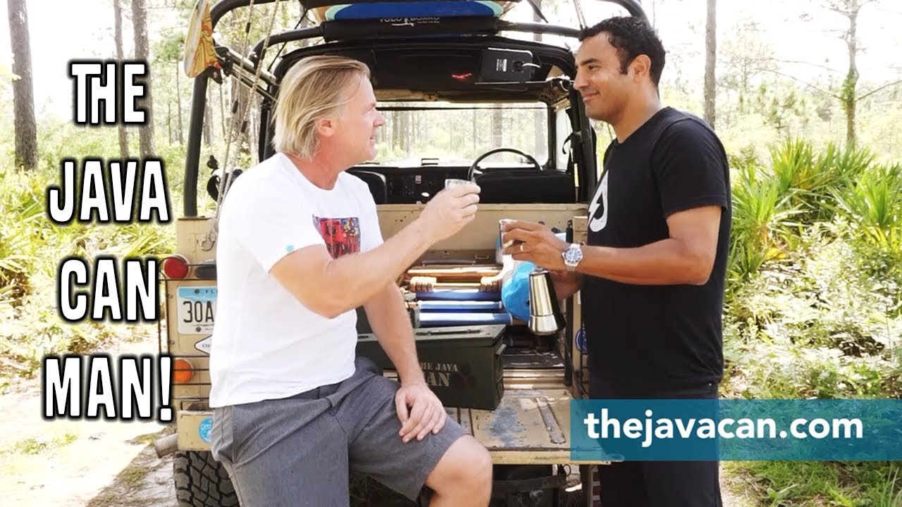 The Java Can brings coffee anywhere!