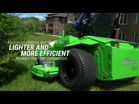 Mean Green The Leader in Commercial Electric Mowers