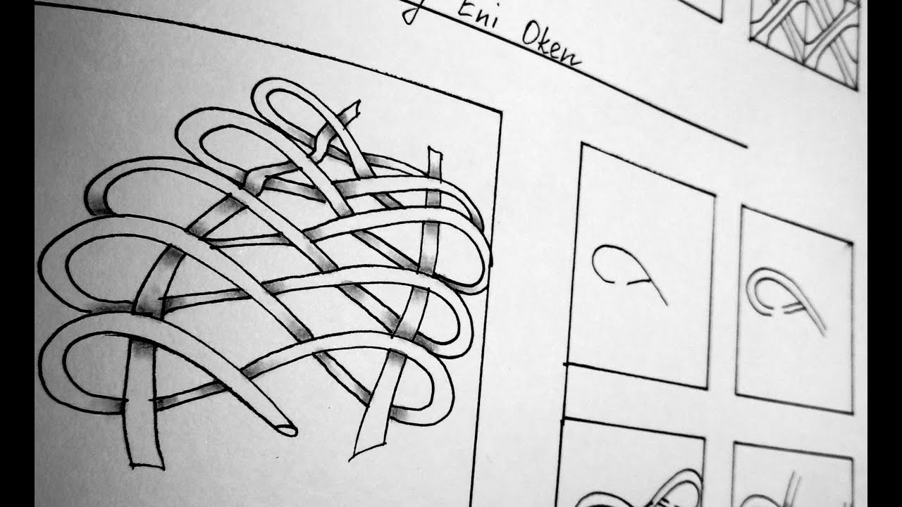 PLEZO BY ENI OKEN || Zentangle