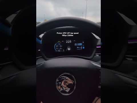 230km/h Top speed Proton S70 1.5 turbo 7DCT